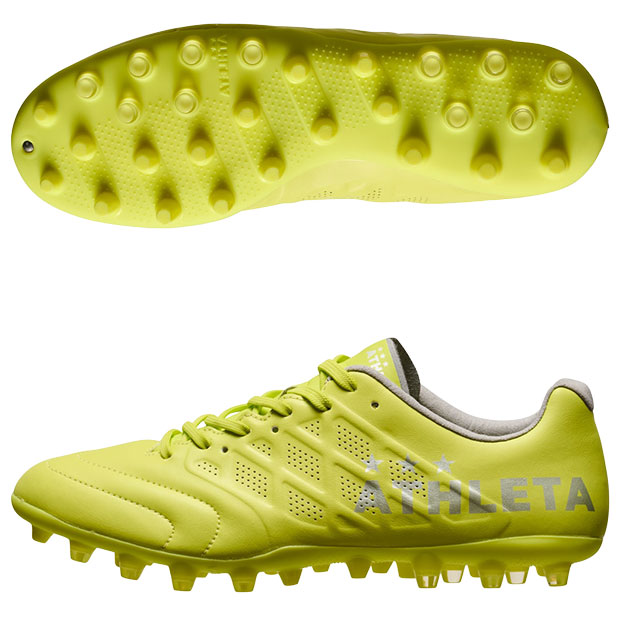 O-Rei Faz MG オーヘイ ファズ MG　フラッシュイエロー　【ATHLETA|アスレタ】サッカースパイク10026-fye
