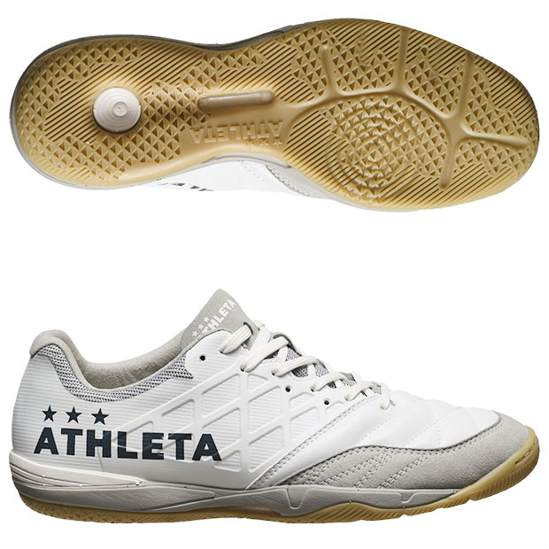 Teo ID テオ ID　ホワイト　【ATHLETA|アスレタ】フットサルシューズ11021-wht
