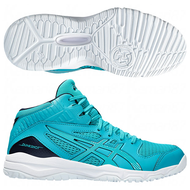 ジュニア|ダンクショット|MB|9　ラグーン×ミッドナイト　【asics|アシックス】バスケットボールシューズ1064a006-300