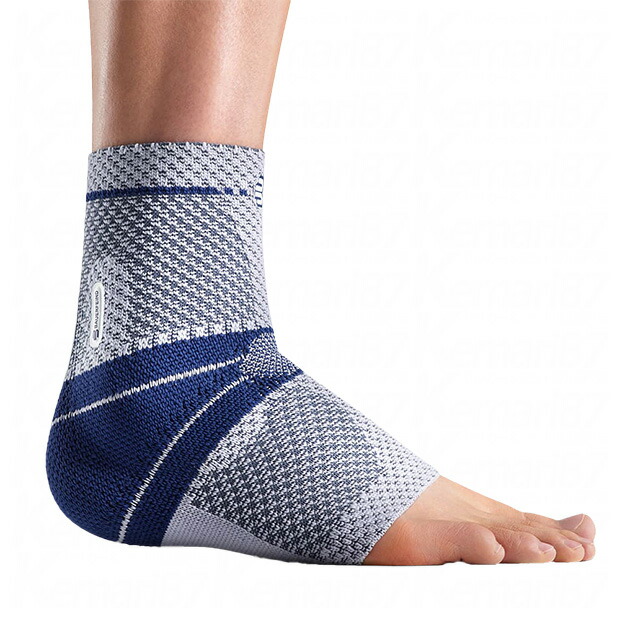 マレオTrain|足首用サポーター|右足用　チタン　【BAUERFEIND|バウアーファインド】サッカーフットサルボディケア用品mareotrain-24-r-t