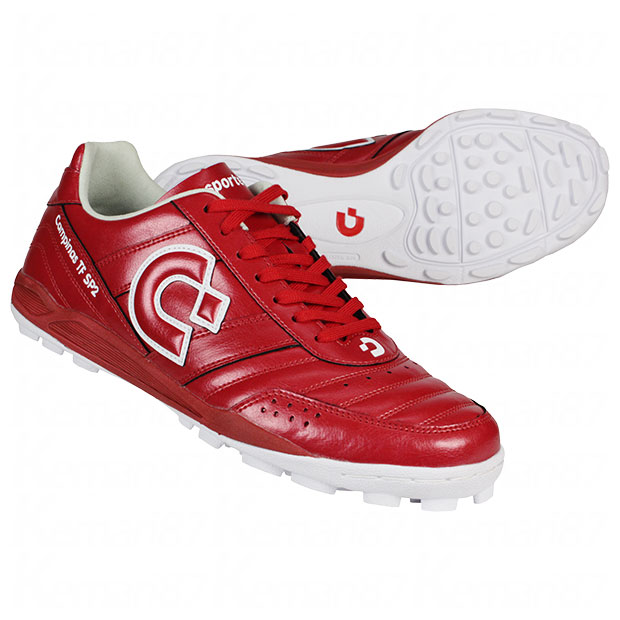 カンピーナス|TF|SP|2　レッド　【Desporte|デスポルチ】フットサルシューズds2041-red