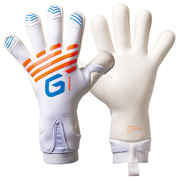 マトゥー|イノベーティブクロウト　ホワイト×リッチオレンジ　【GAViC|ガビック】サッカーフットサルゴールキーパーグローブgc3014-whtrorg
