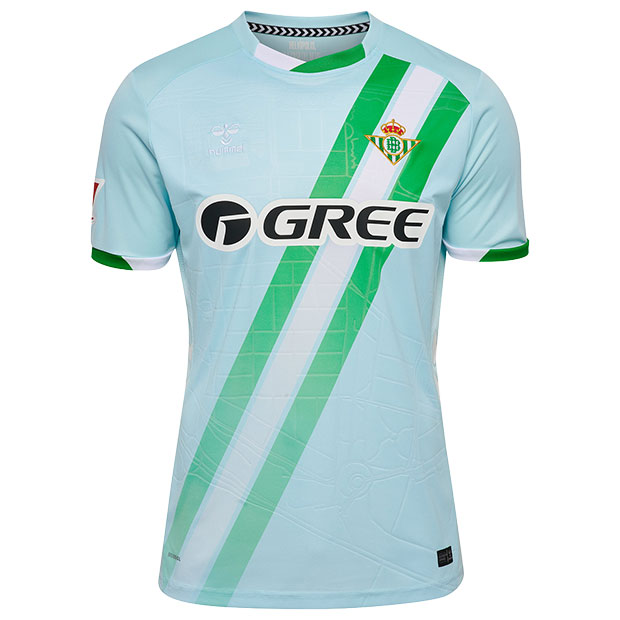 レアルベティス 25-26 アウェイ 半袖レプリカユニフォーム　【hummel|ヒュンメル】クラブチームレプリカウェアーhm231221-7770