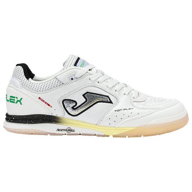 トップフレックス リバウンド IN　ホワイト　【JOMA|ホマ】フットサルシューズtorw2502in