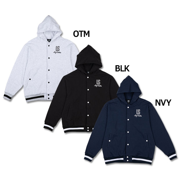 OAO スナップフーディヘビースウェットジャケット　【LUZ e SOMBRA|ルースイソンブラ】サッカーフットサルウェアーl1252174