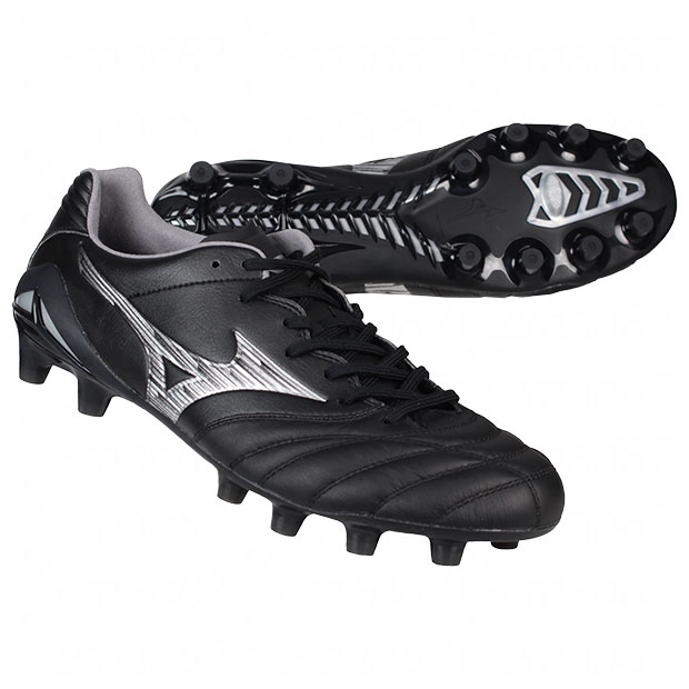 モナルシーダ|NEO|3|ELITE　ブラック×ギャラクシーシルバー　【MIZUNO|ミズノ】サッカースパイクp1ga242003