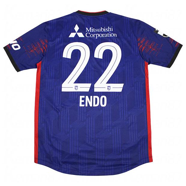 FC東京 2025 ホーム 半袖レプリカユニフォーム　22.遠藤渓太　【NewBalance|ニューバランス】クラブチームレプリカウェアーamt55235-hme-22-e