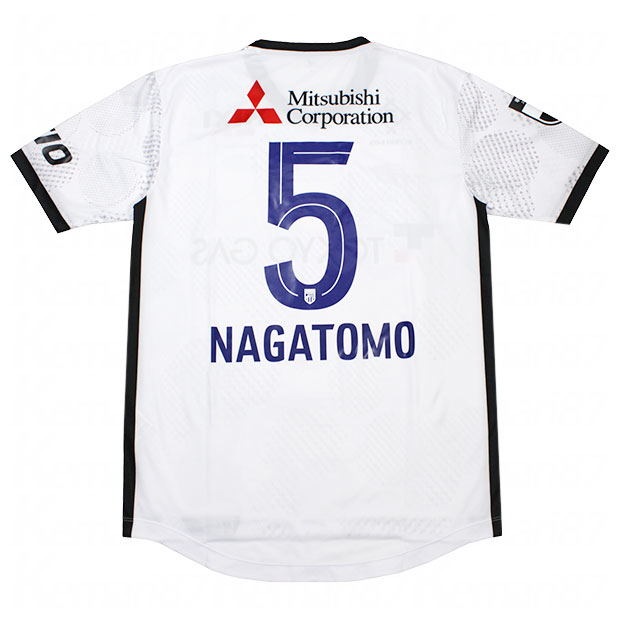 FC東京 2025 アウェイ 半袖レプリカユニフォーム　5.長友佑都　【NewBalance|ニューバランス】クラブチームレプリカウェアーamt55236-awy-5-n