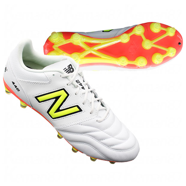 442|V2|TEAM|HG|2E　ホワイト　【NewBalance|ニューバランス】サッカースパイクms42hib22e