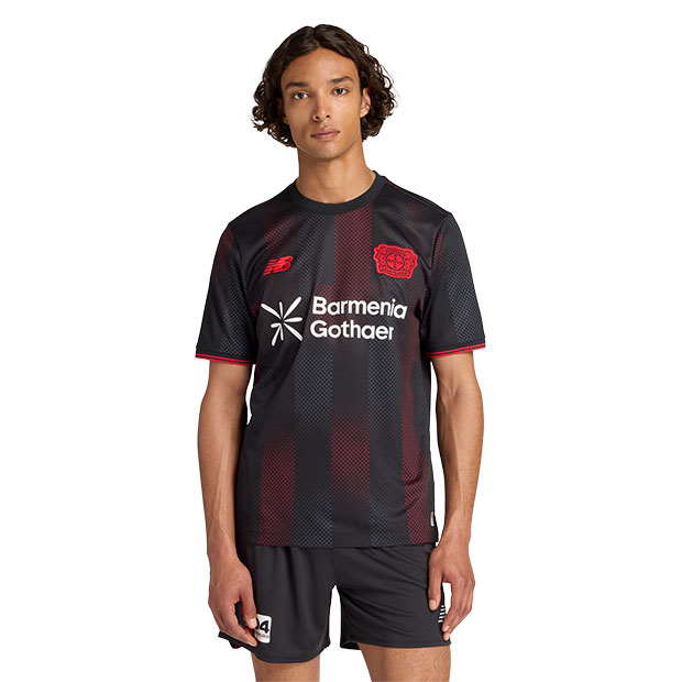 レバークーゼン 25-26 ホーム 半袖レプリカユニフォーム　【NewBalance|ニューバランス】クラブチームレプリカウェアーmt230541-hme