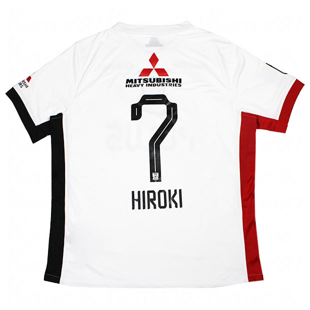 浦和レッズ 2025 アウェイ 半袖レプリカユニフォーム　7.安部裕葵　【NIKE|ナイキ】クラブチームレプリカウェアーhj1422-100-7-h