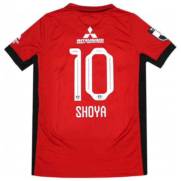 ジュニア 浦和レッズ 2025 ホーム 半袖レプリカユニフォーム　10.中島翔哉　【NIKE|ナイキ】クラブチームレプリカウェアーhj1751-611-10-s