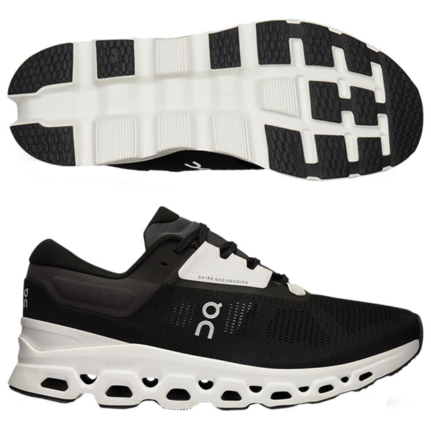 Cloudstratus|3|クラウドストラトス|3|オン|ランニング　ブラック×フロスト　【On|オン】ランニングシューズ3md30111197-blkfro