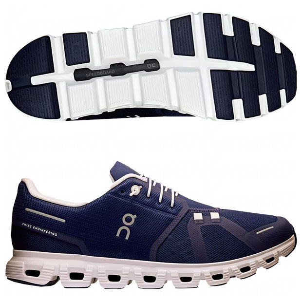 Cloud|6|クラウドシックス|オン|ランニング　ミッドナイト×ホワイト　【On|オン】ランニングシューズ3mf10070692-midwht