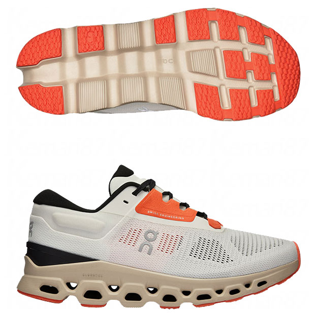 レディース|Cloudstratus|3|クラウドストラトス|3|オン|ランニング　アンダイドホワイト×サンド　【On|オン】ランニングシューズ3wd30121148-uwtsnd