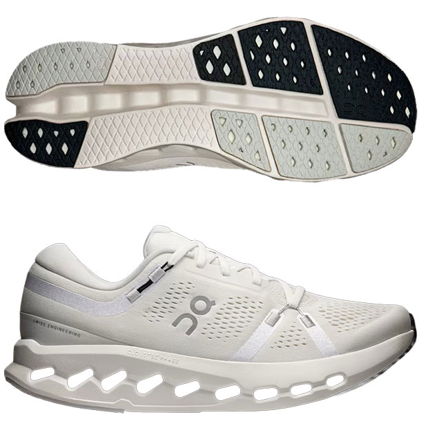 レディース Cloudsurfer 2 クラウドサーファー 2 オン ランニング　アイボリー×アイボリー　【On|オン】ランニングシューズ3wf10103334-ivoivo