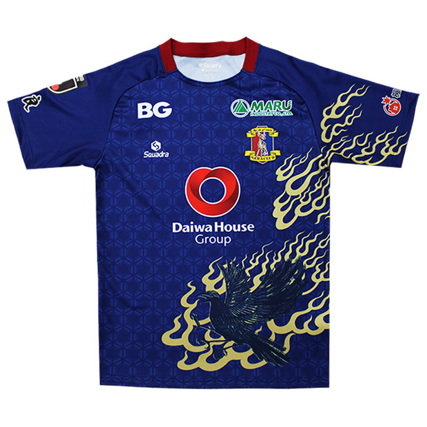 奈良クラブ 2025 ホーム 半袖オーセンティックユニフォーム　クラブチームレプリカウェアーuni2025001-nv