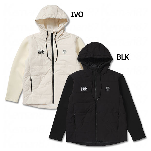 パリサンジェルマン エンブレムロゴ ハイブリッドジャケット　【Fanatics|ファナティクス】クラブチーム防寒ウェアーps2325fw0002