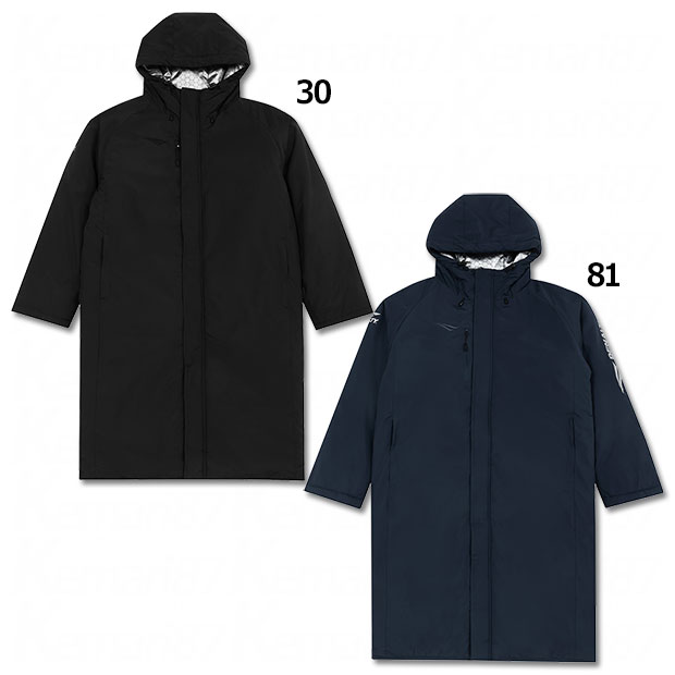 ベンチコート　【PENALTY|ペナルティ】サッカーフットサル防寒ウェアーpof5423