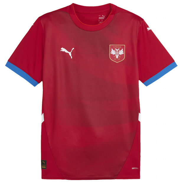セルビア代表|2024|ホーム|半袖レプリカユニフォーム　【PUMA|プーマ】ナショナルチームレプリカウェアー774300-01