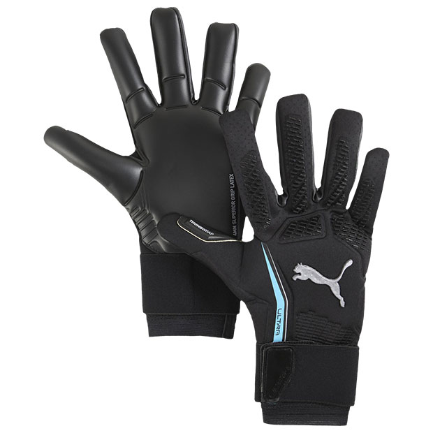 ウルトラ|アルティメット|ハイブリッド　プーマブラック　【PUMA|プーマ】ゴールキーパーグローブ041948-08