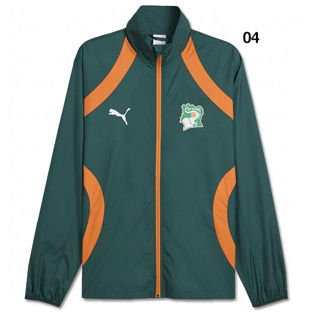 コートジボワール代表|PM|ウーブンジャケット　【PUMA|プーマ】ナショナルチームウェアー777220
