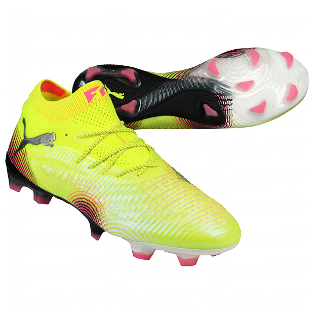 フューチャー 8 アルティメット FG　イエローアラート　【PUMA|プーマ】サッカースパイク108138-03