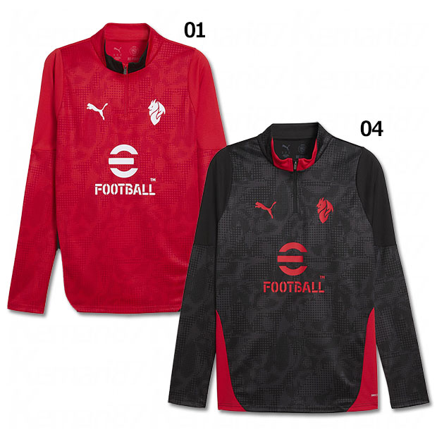 ACミラン トレーニング1/4ジップトップ　【PUMA|プーマ】クラブチームウェアー782363