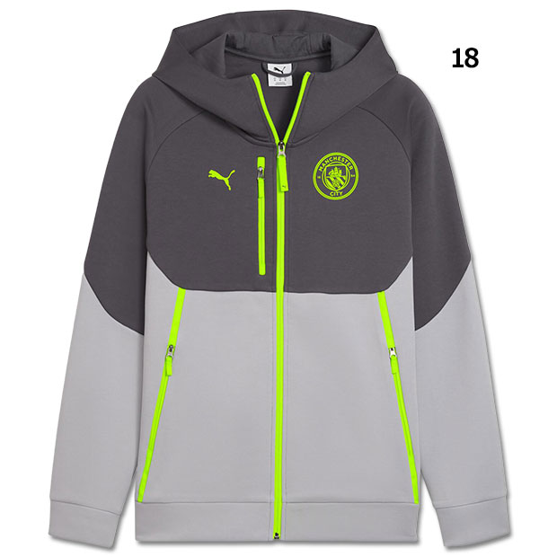 マンチェスターシティ PUMATECH フルジップフーディ FL　【PUMA|プーマ】クラブチームウェアー782656