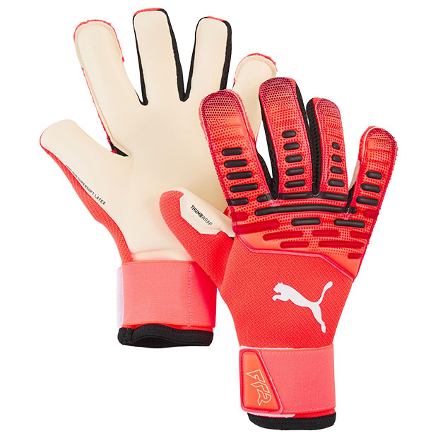 フューチャー グリップ プロ HYBRID　グローイングレッド　【PUMA|プーマ】ゴールキーパーグローブ042122-01