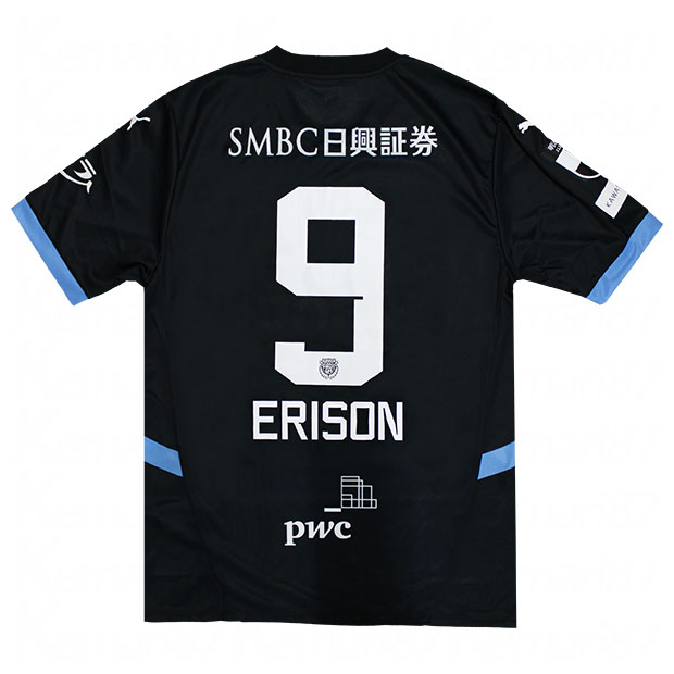 川崎フロンターレ 2025 リミテッド 半袖レプリカユニフォーム　9.エリソン　【PUMA|プーマ】クラブチームレプリカウェアー707160-11-9-e