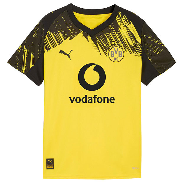 ジュニア ドルトムント 25-26 ホーム 半袖レプリカユニフォーム　【PUMA|プーマ】クラブチームレプリカウェアー780094-01