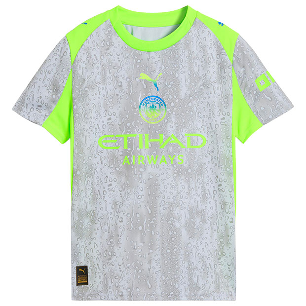 ジュニア マンチェスターシティ 25-26 3rd 半袖レプリカユニフォーム　【PUMA|プーマ】クラブチームレプリカウェアー780365-03