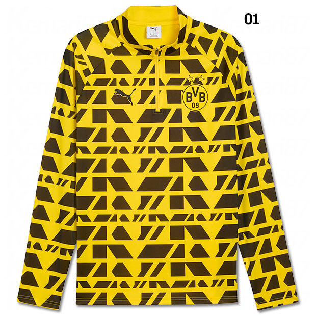 ドルトムント PM 1/4ジップトップ　【PUMA|プーマ】クラブチームウェアー781687