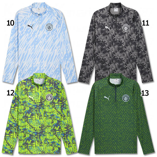 マンチェスターシティ PM 1/4ジップトップ　【PUMA|プーマ】クラブチームウェアー782170