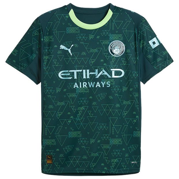 マンチェスターシティ 25-26 4th 半袖レプリカユニフォーム　【PUMA|プーマ】クラブチームレプリカウェアー782692-04