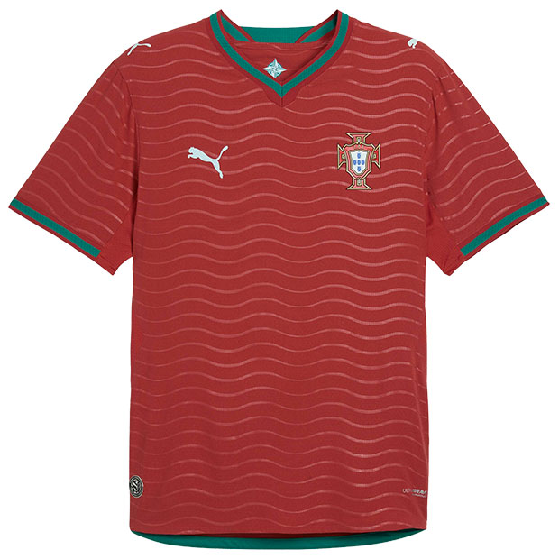 ポルトガル代表 2026 ホーム 半袖オーセンティックユニフォーム　【PUMA|プーマ】ナショナルチームレプリカウェアー783276-01
