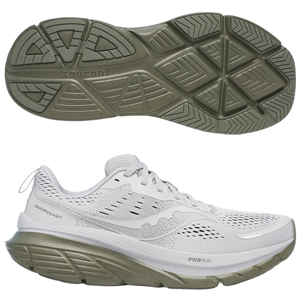 GUIDE 18 ガイド 18　クラウド×オリーブ　【Saucony|サッカニー】ランニングシューズs20998-105