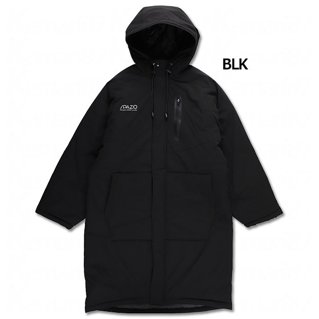ジュニア テクニカルラインベンチコート　【Spazio|スパッツィオ】サッカーフットサルジュニア防寒ウェアーtp-0666