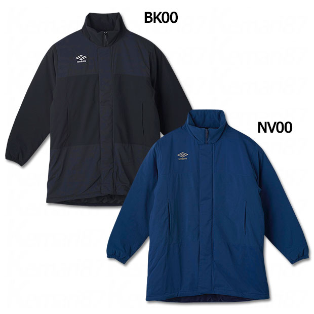 THE|THIRD|中綿ハーフコート　【UMBRO|アンブロ】サッカーフットサル防寒ウェアーuf4fwb34m