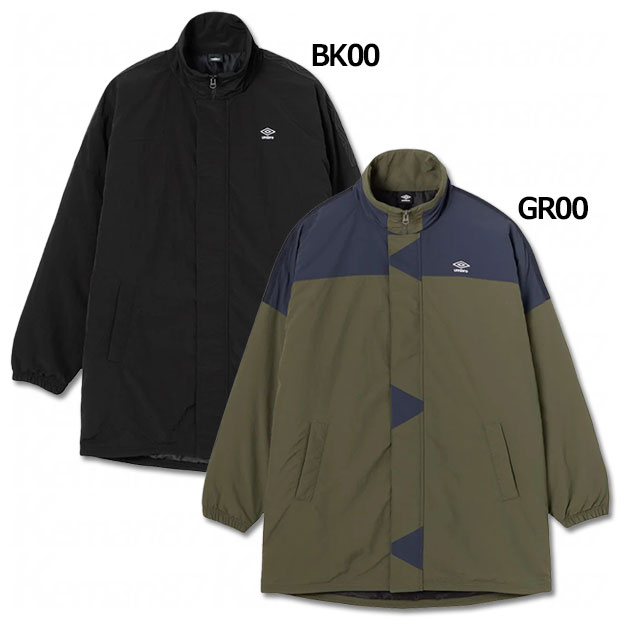 AWAY DAYS ナイロンウーブンハーフコート　【UMBRO|アンブロ】サッカーフットサル防寒ウェアーuf5fwb41m