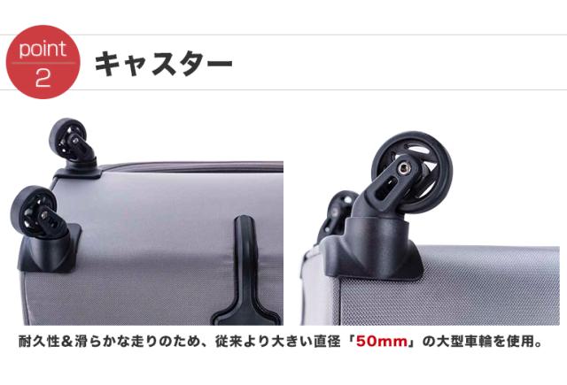 HIDEO WAKAMATSU フライ2 中型 Mサイズ キャリーケース ソフトキャリー