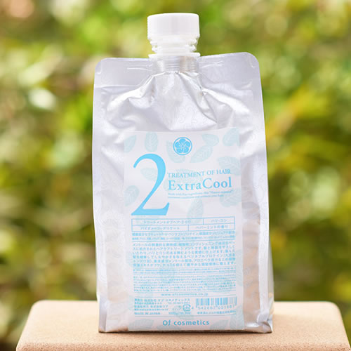 オブコスメティックス トリートメントオブヘア・2-EC エクストラクール ミント系の香り 1000g リフィル 美容室専売