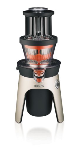 丁寧に果汁を絞り出す★ZB500E52　インフィニティ　スロージューサー(300ワット)　KRUPS社　シルバーグレ