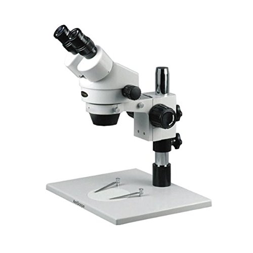 その他家電 AmScope SM-1B Professional Binocular Stereo Zoom Microscope, WH10x Eyepieces, 7X-45X Magnification