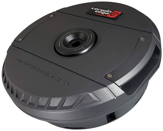 Cerwin-Vega VPAS12ST 12" 2Ω 600W / 150W RMS Powered Active サブウーファー Spare Tire Application, Black ...