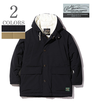 ALASKA SLEEPING BAG アラスカスリーピングバッグ 中綿|パディングパーカ|アポロ『APOLLO PADDING PARKA』【アメカジ・アウトドア】AS15220