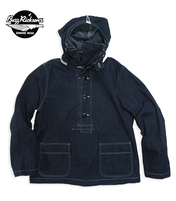 BUZZ RICKSONS バズリクソンズ デニムパーカー HOODED PULLOVER JACKET BR11703