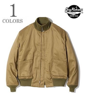 BUZZRICKSON’S バズリクソンズ コットンツイル|ウィンターコンバットジャケット『Type TANKERS PATCH POCKET BUZZ RICKSON CO.』【アメカジ・ミリタリー】BR15750