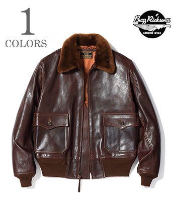 BUZZ RICKSONS AN6552|レザーフライトジャケット『Type AN6552 AMERICAN SPORTSWEAR CO.』【ミリタリー・フライト】BR80661